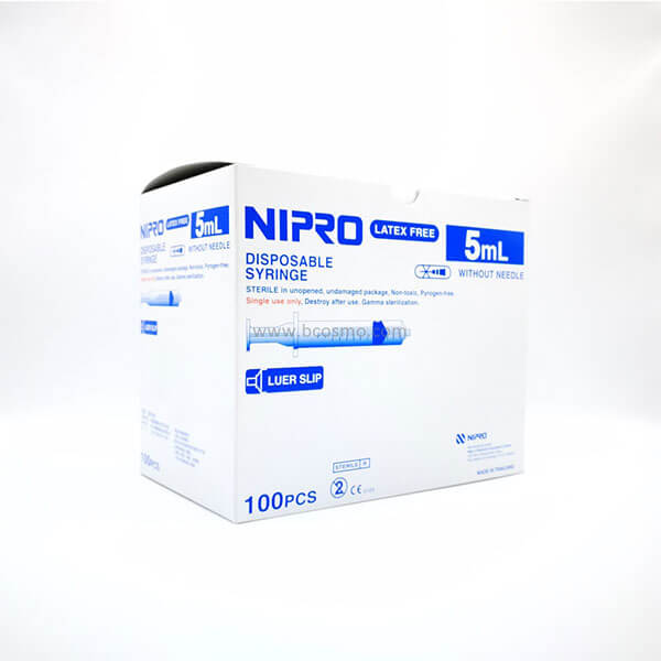 ไซริงค์ NIPRO Syringe LS 5 ml. แบบไม่มีเข็มฉีดยา [1 ชิ้น] - Bcosmo จำหน่ายเครื่องมือแพทย์ ...